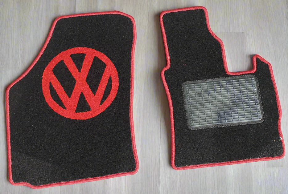 Caddy Rug Set with VW Logo 2020 ONWARDS | Fat Bob's Emporium